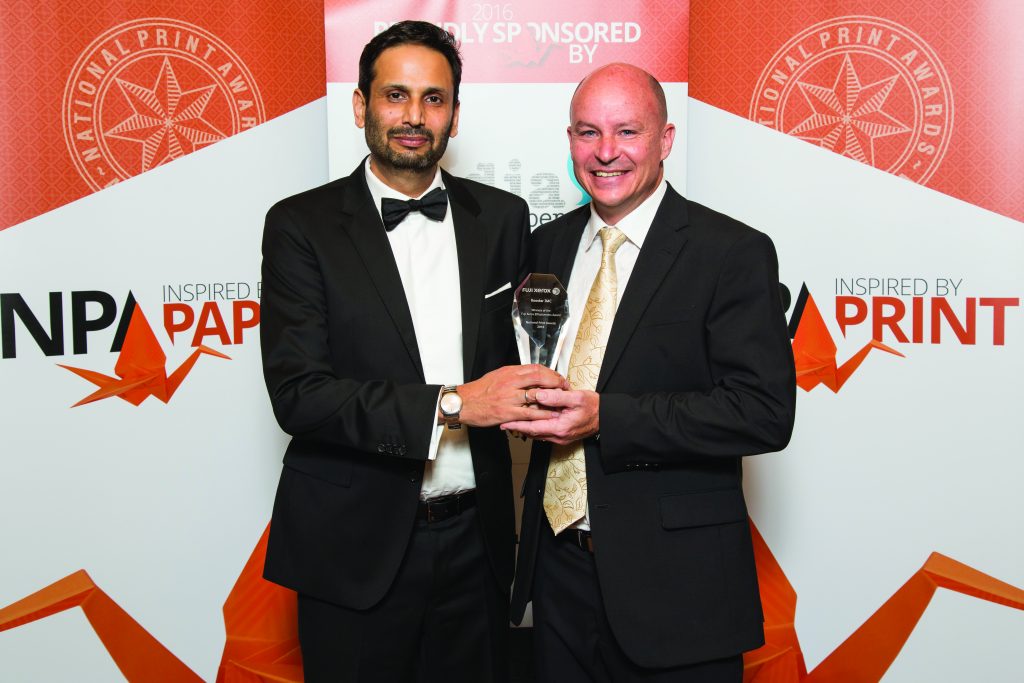 Photos: National Print Awards 2016 - Gold Winners - Sprinter