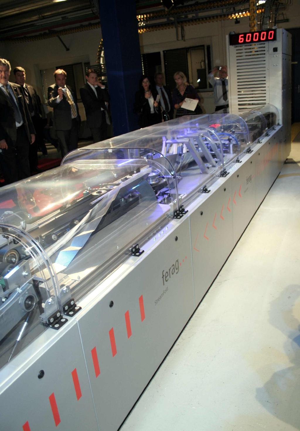 Pictures: Ferag debuts Streamfold system - Sprinter