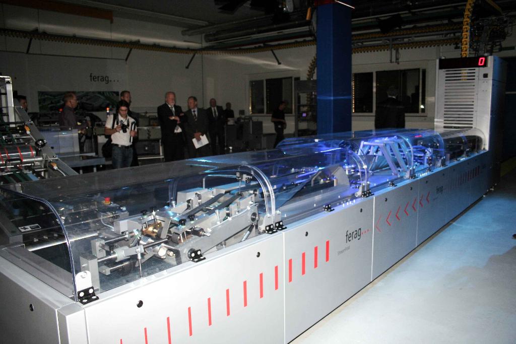 Pictures: Ferag debuts Streamfold system - Sprinter