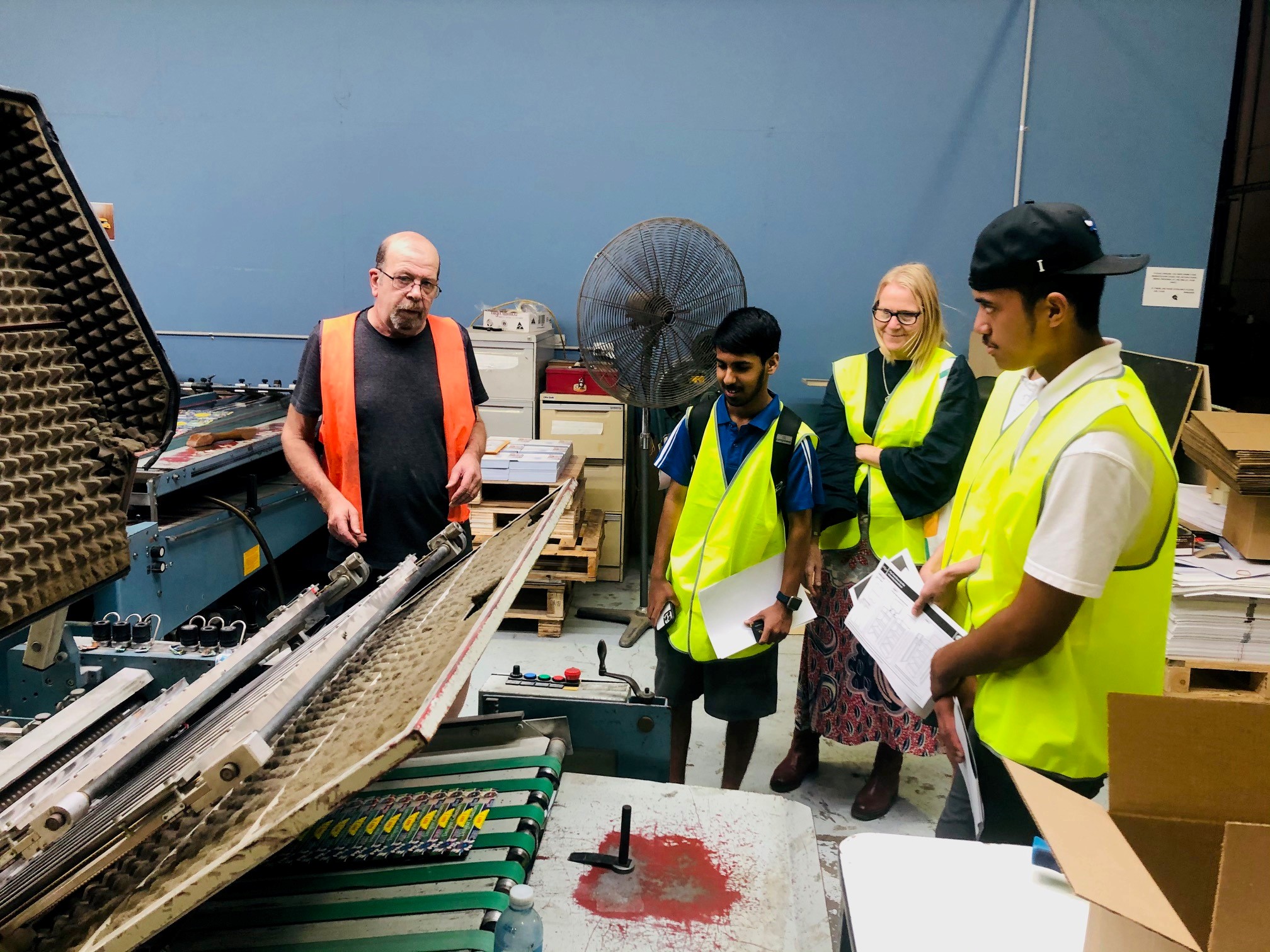 Centrum Printing hosts local high school students - Sprinter