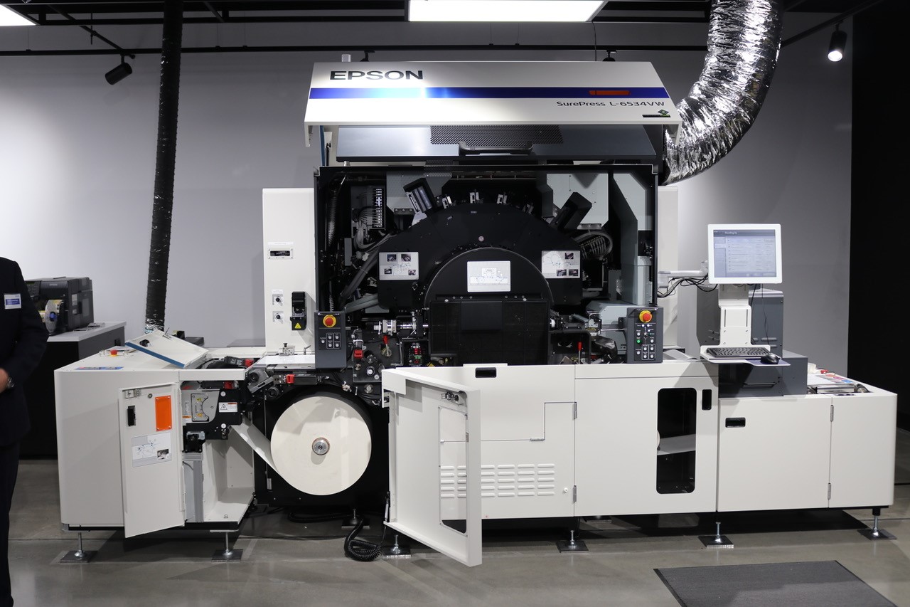 Epson debuts high-speed industrial, digital UV label press in Aust ...